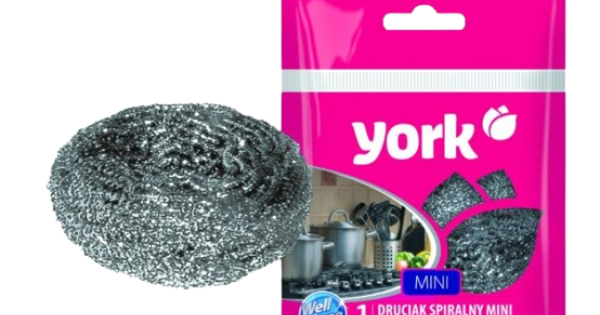 Iv York Burete Spiralat Mini Inox 300/bax - LucidiusMarket