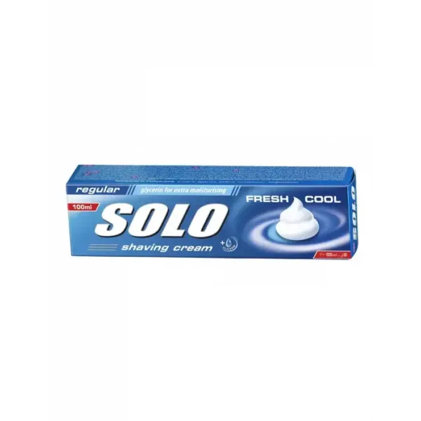 Solo Crema Ras Regular Fresh Cool 100ml 72/bax - LucidiusMarket